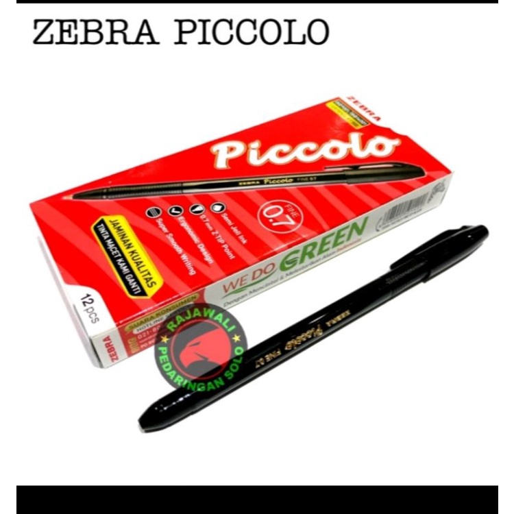 Jual PULPEN ZEBRA PICCOLO BALLPOIN ZEBRA SEMI GEL 0.7 | Shopee Indonesia