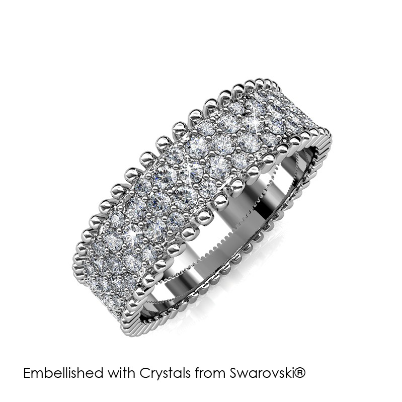 Jual Alexis Ring - Cincin Crystal kristal premium mewah berkilau by Her ...