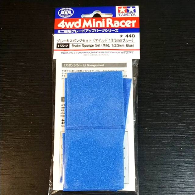 Jual tamiya 15512 brake sponge set mild 1/2/3 blue | Shopee Indonesia