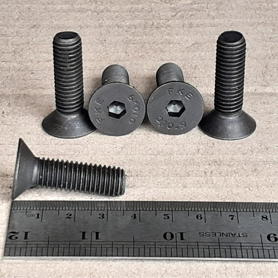 Jual BAUT L VERSENG M10X35 JFL JF L M10 X 35 BAJA PANJANG 3,5 CM 3,5CM KUNCI L6 GRADE 10.9 ...