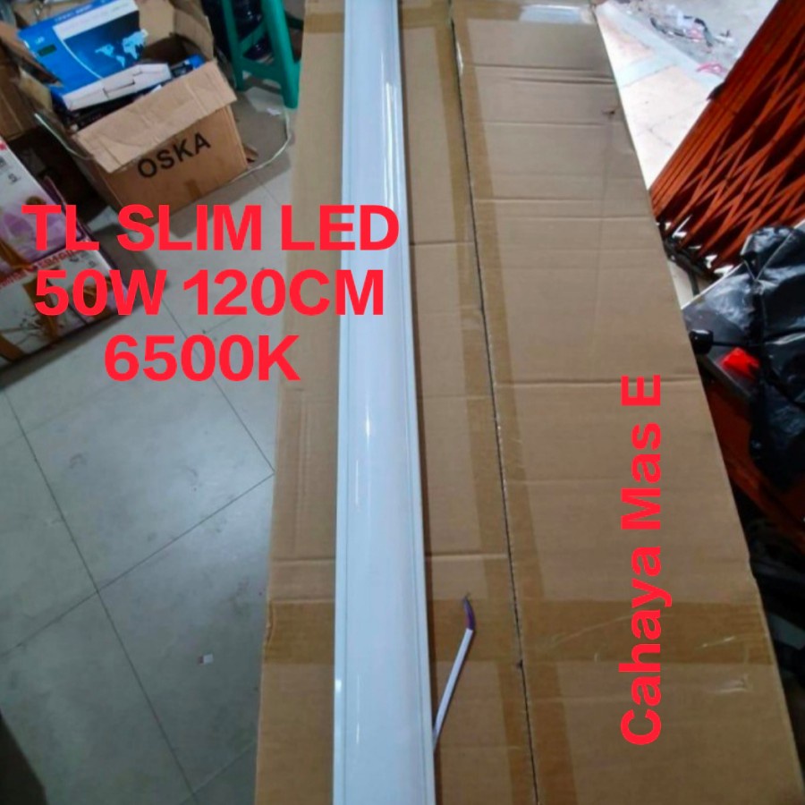 Jual LAMPU TL LED SLIM 50W 120CM 6500K -Lampu RM TL Slim led | Shopee ...