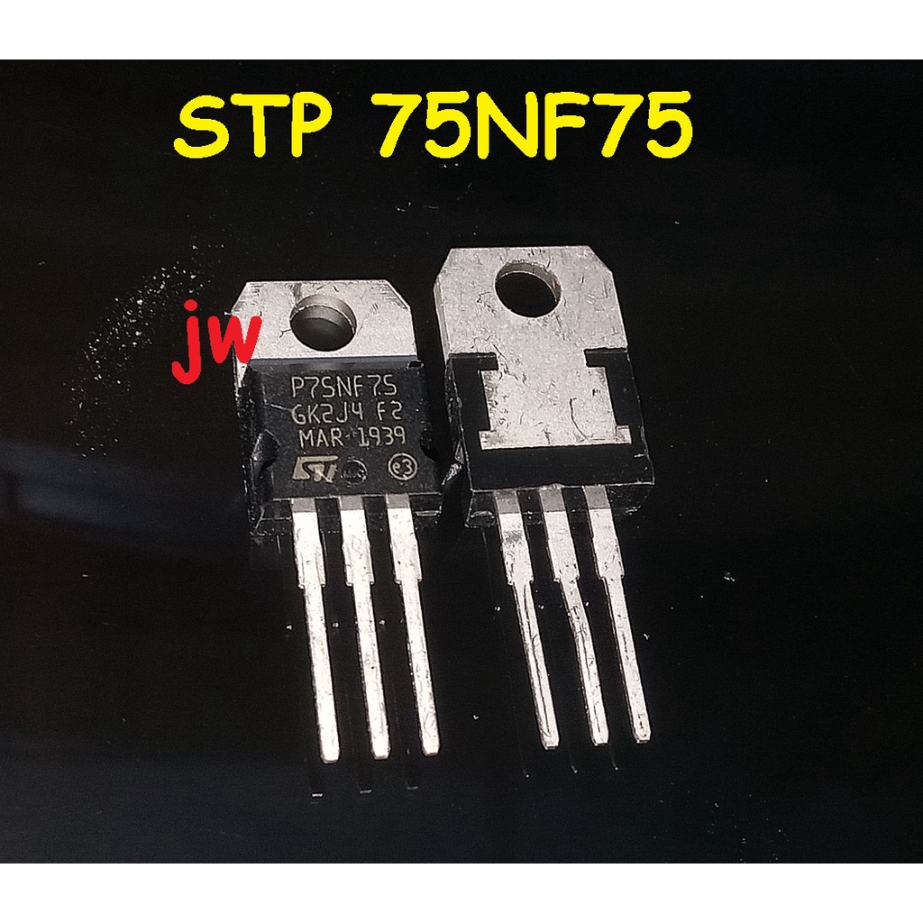 Jual ORIGINAL MOSFET STP75NF75 P75NF75 75NF75 75N75 80A 75V TO-220 ...