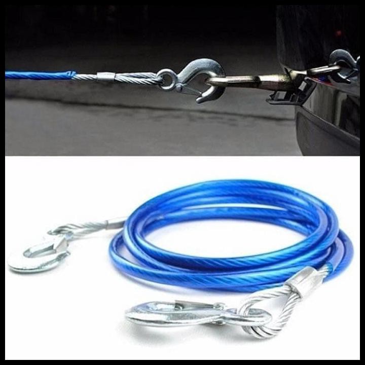 Jual Tali Kawat Baja Derek Mobil Sling Kawat Baja | Shopee Indonesia