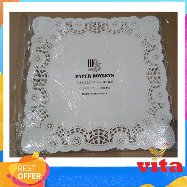 Jual Doyleys Paper Kertas Renda 12.5" 100sheet | Shopee Indonesia