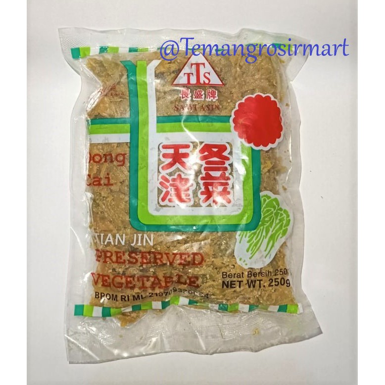 Jual Sawi Asin / Tong Cai 250 gram / Dong Cai Merk TTS | Shopee Indonesia