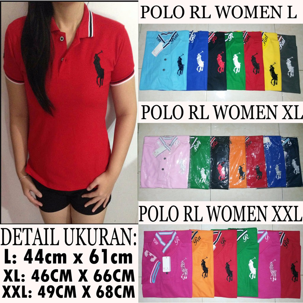 Jual Kaos Polo Girl lis | polo Kuda POLO SHIRT POLO Kerah wanita ...