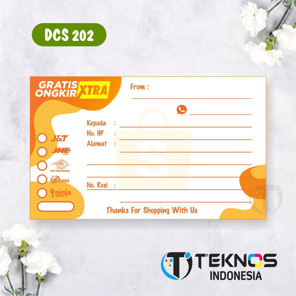 Jual STIKER LABEL PENGIRIMAN PAKET OLSHOP MARKETPLACE | Shopee Indonesia