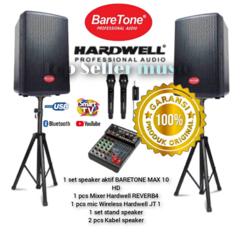 Jual PAKET SOUND SYSTEM LIVE MUSIK & KARAOKE INDOR-OUTDOR HARDWELL ...