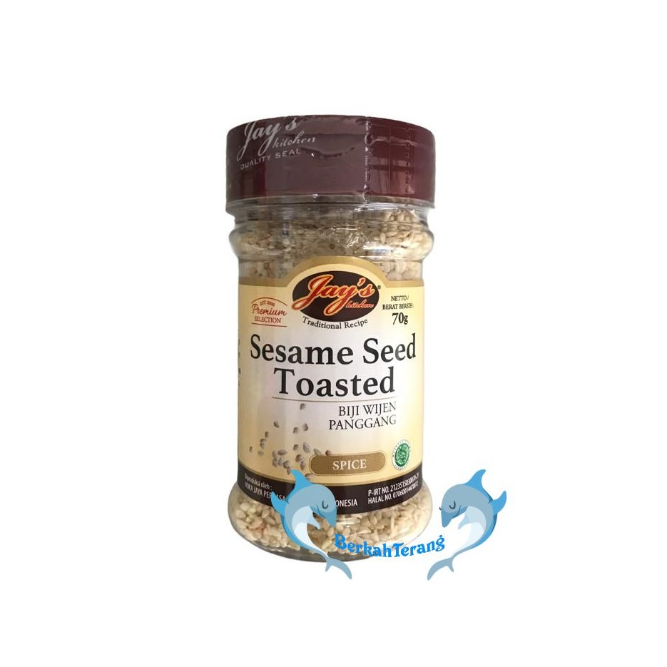 Jual Jay's Sesame Seed Toasted / Biji Wijen Panggang / Jays / Jay's ...