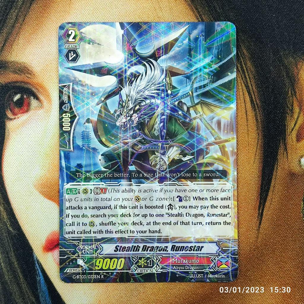 Jual vanguard stealth dragon runestar G-BT03 R original | Shopee Indonesia