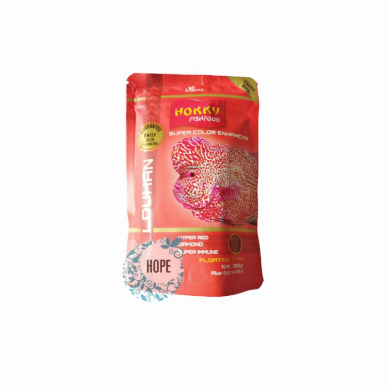Jual Hokky Super Color Makanan Pelet Ikan Louhan 100gr | Shopee Indonesia