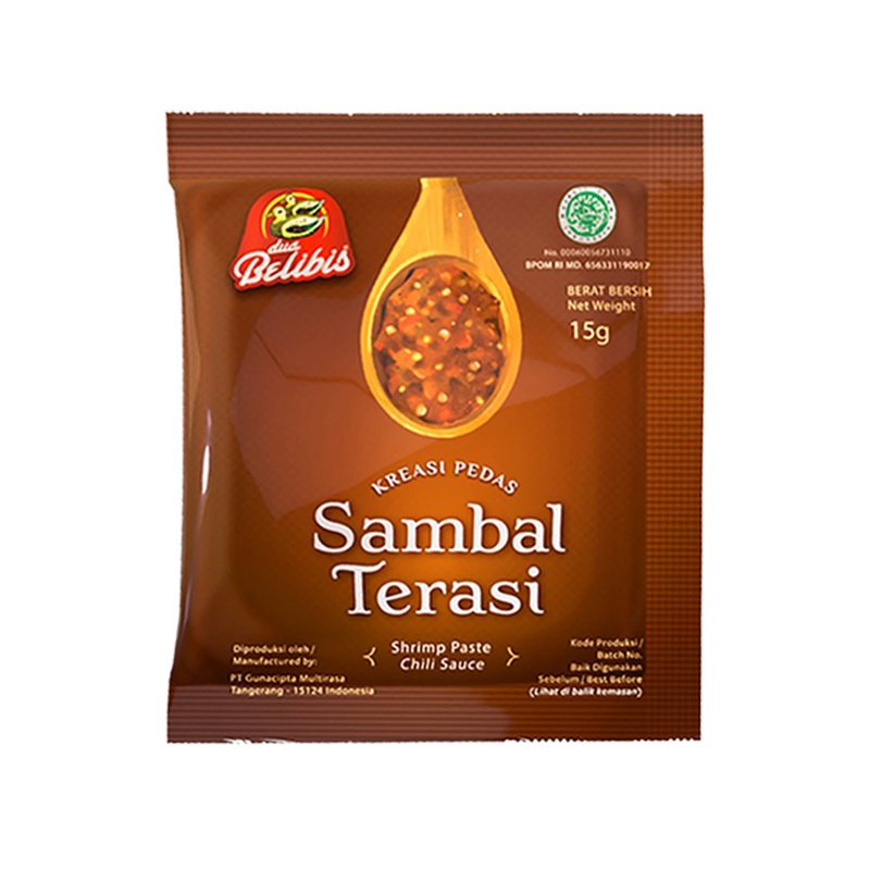 Jual BELIBIS SAMBAL TERASI 10X15G | Shopee Indonesia