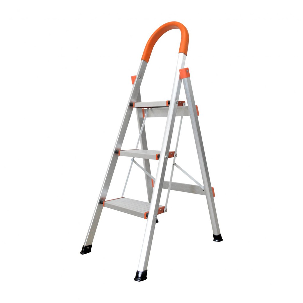 Jual Tangga lipat/Ladder Tangga Lipat KMH0303 3 Step Silver 1.1 Meter ...