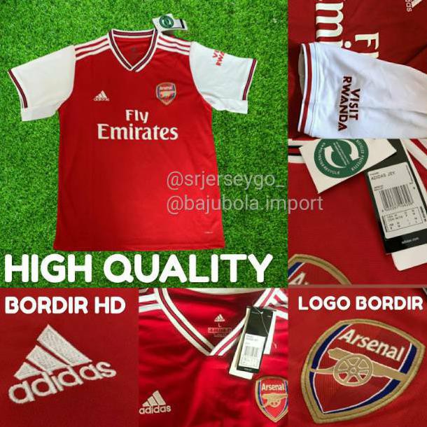 Jual Jersey arsenal home 2019 2020 import High quality official baju ...