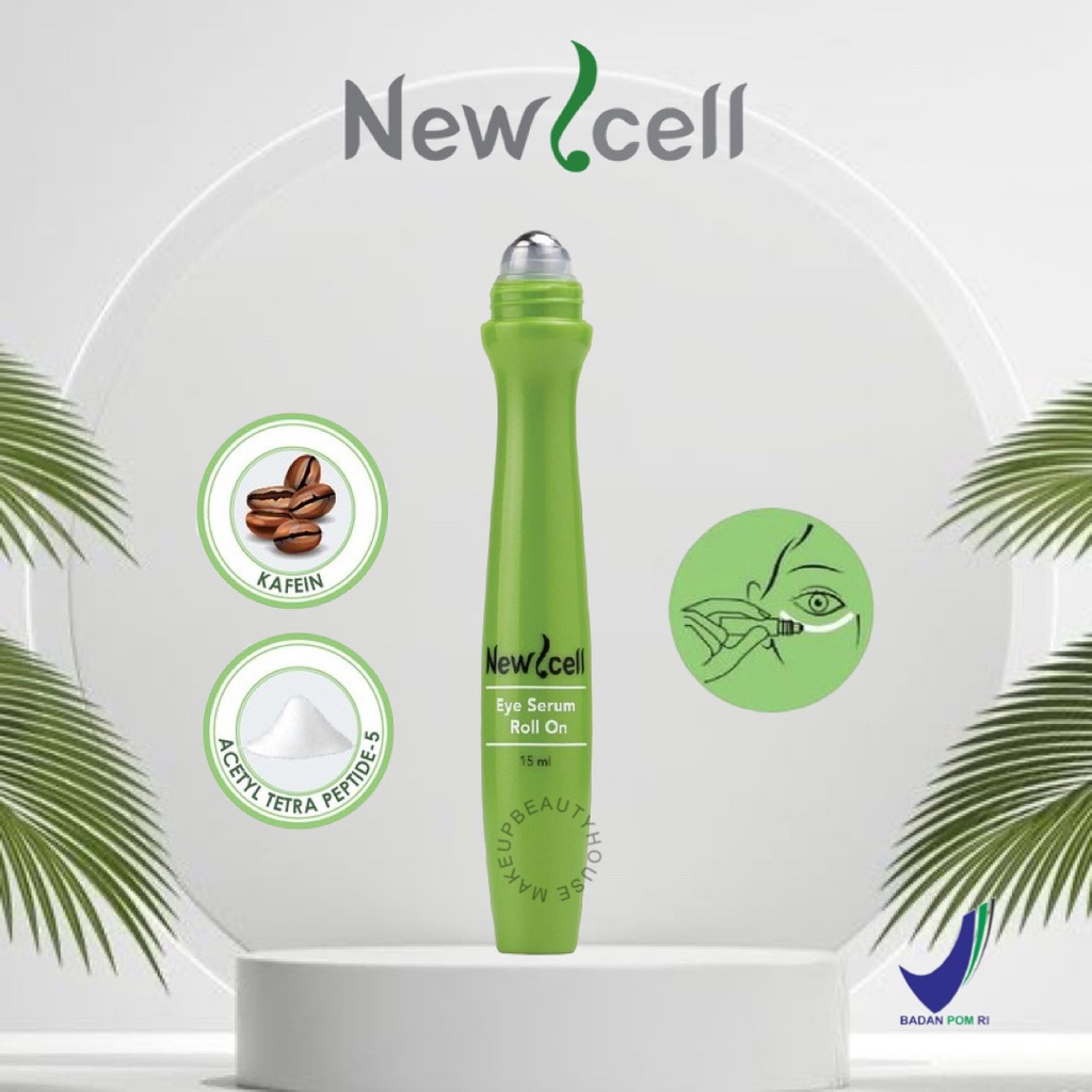Jual NEW CELL Eye Serum Roll On 15g | Shopee Indonesia