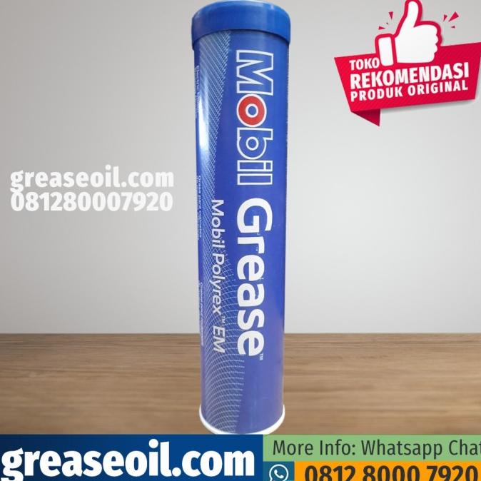 Jual MOBIL POLYREX EM Grease Polyurea 390 Gr Tube / Cartridge | Shopee ...