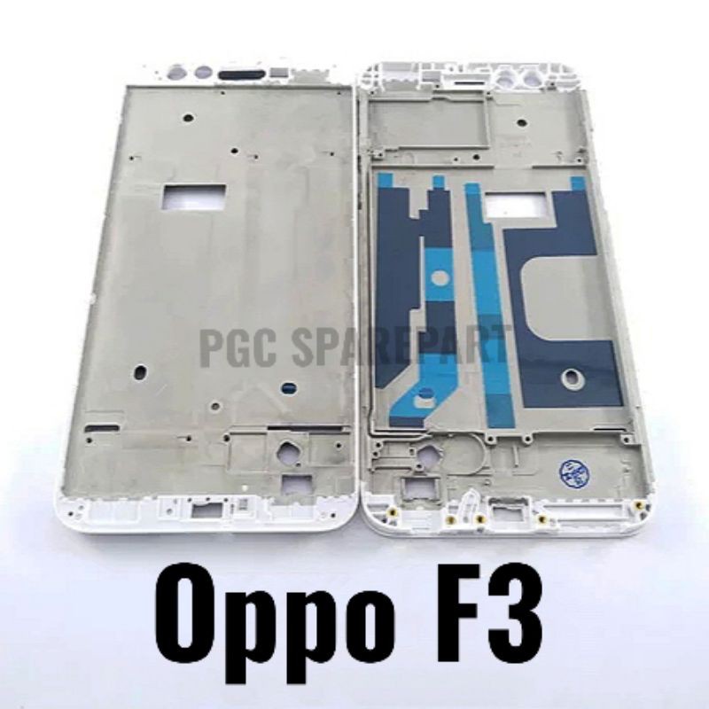 Jual Original Frame Tulang Tengah OP F3 / CPH1609 - Bezel Bezzel ...