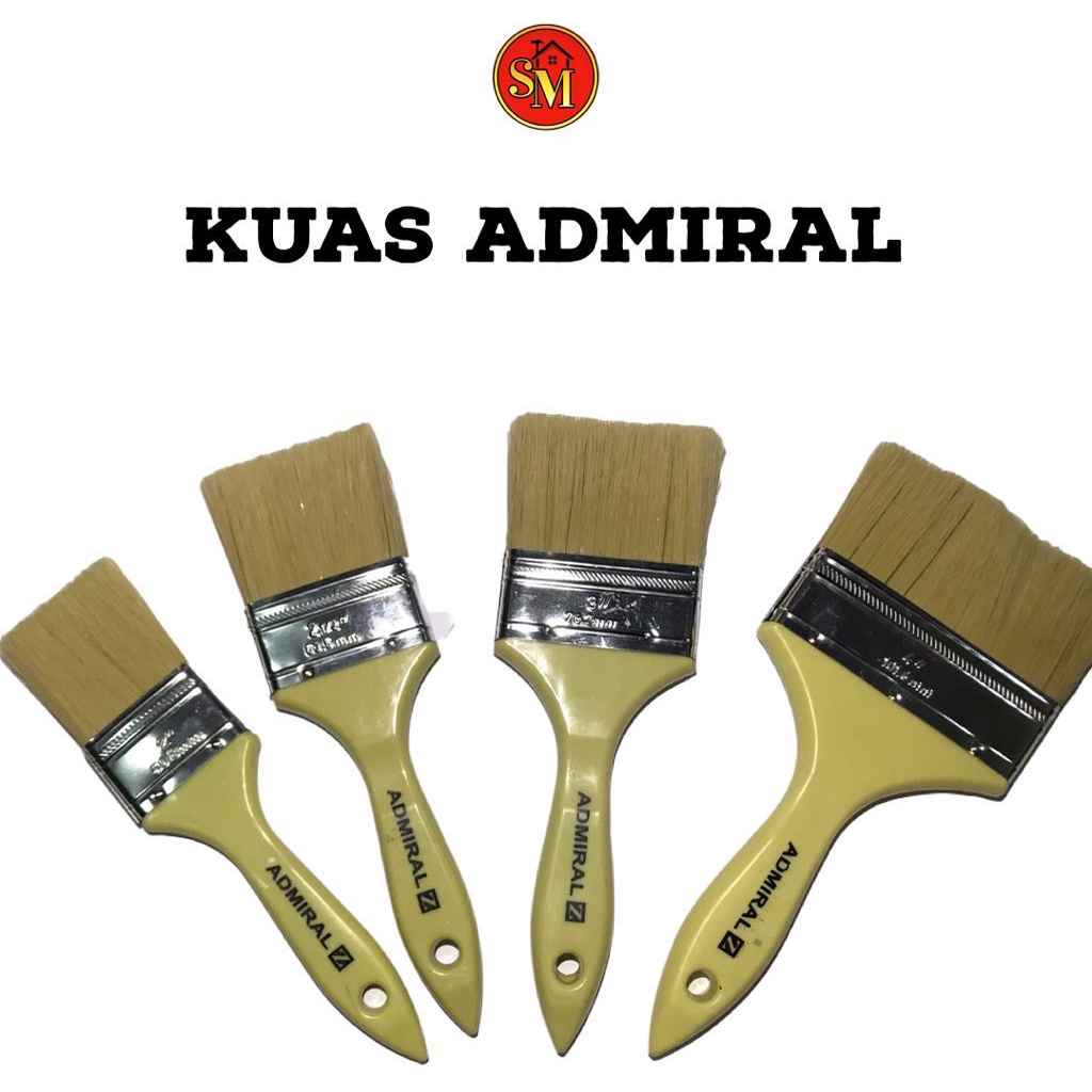 Jual Kuas cat Admiral 1" sampai 6" | Shopee Indonesia