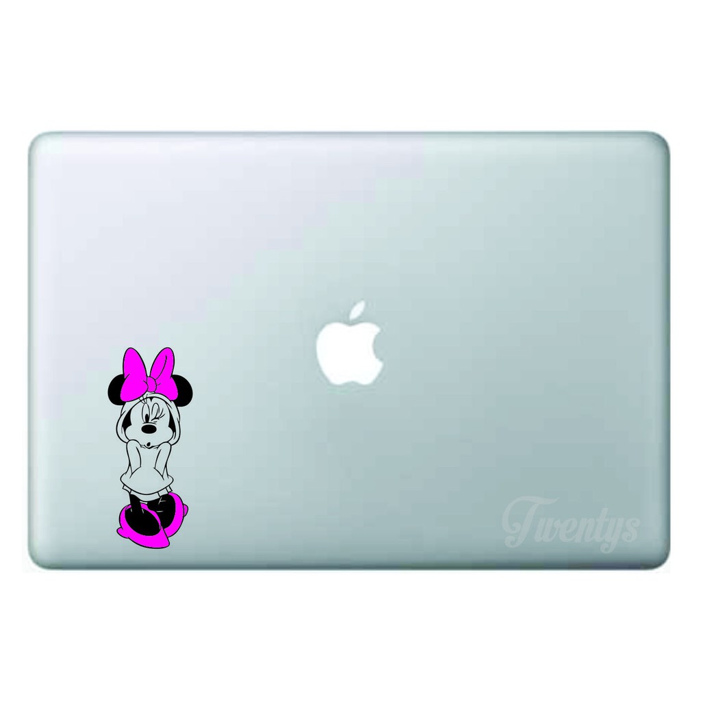 Jual STIKER MINNIE MOUSE STIKER LAPTOP VINYL DECAL | Shopee Indonesia