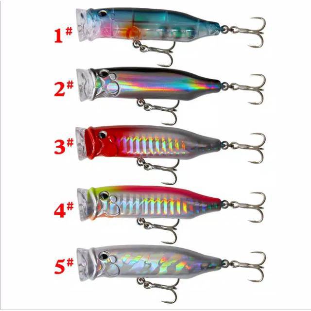 Jual UMPAN CASTING POPPER PREDATOR BARRAMUNDI GT LF P07 | Shopee Indonesia