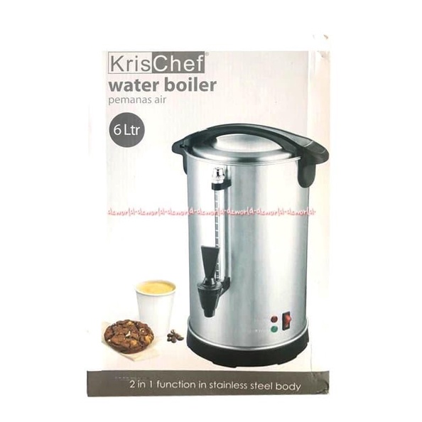 Jual Termurahhh!! Krischef Water Boiler Termos Ketel Pemanas Air 6 ...