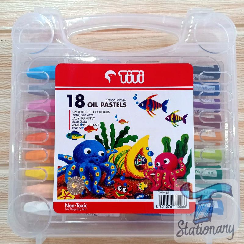 Jual Crayon TiTi 18 Warna. | Shopee Indonesia