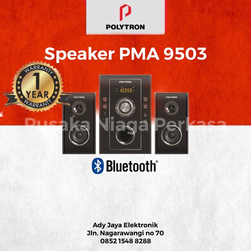 Jual SPEAKER AKTIF POLYTRON PMA 9503 | Shopee Indonesia