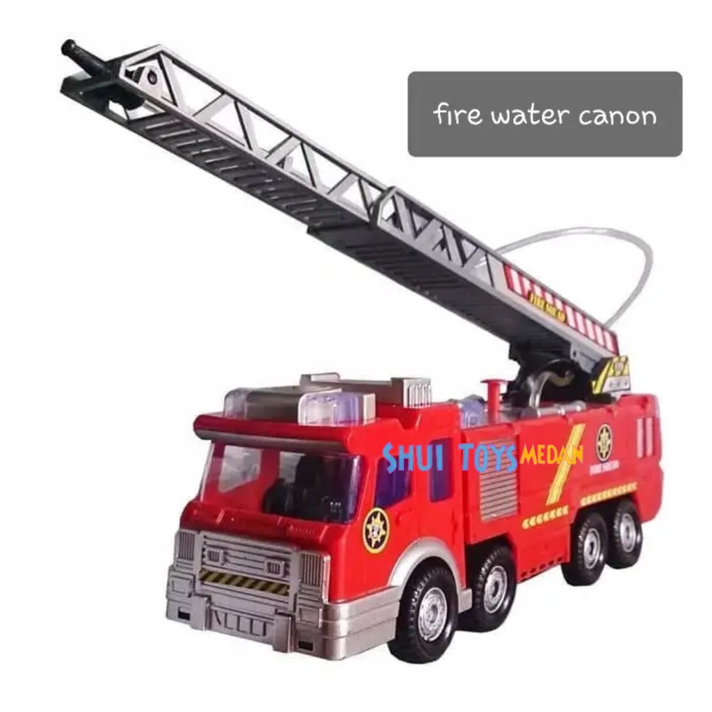 Jual Mainan Mobil Fire Squad Firemen Truck - Mobil Pemadam Kebakaran ...