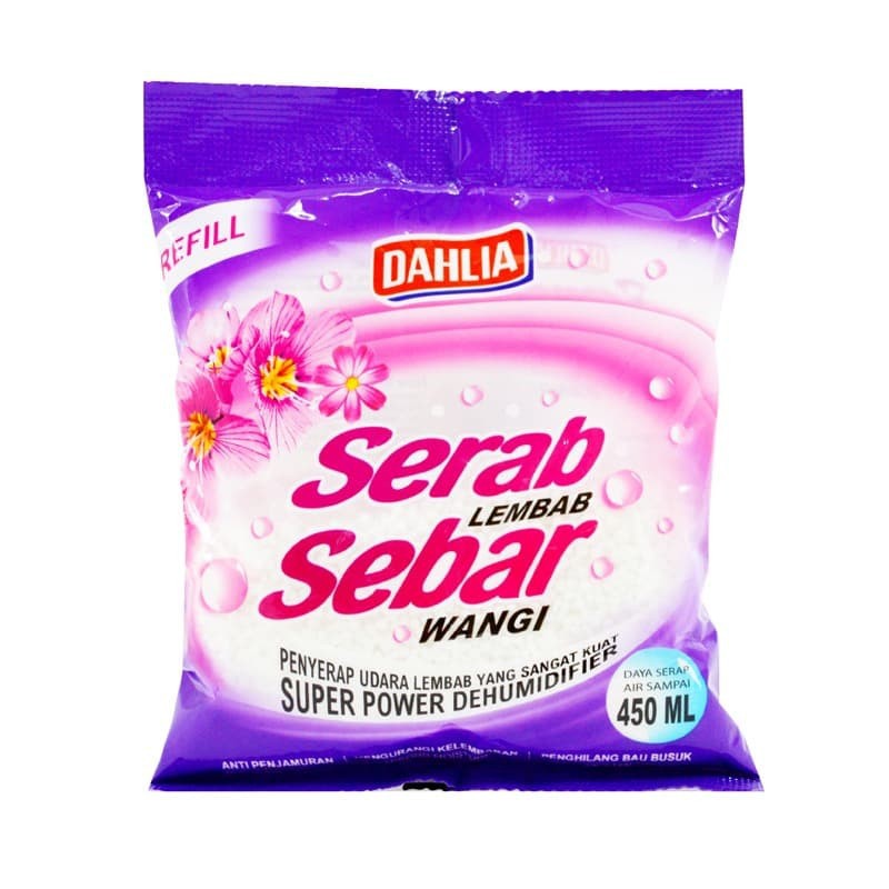 Jual Refill Dahlia Serab Lembab Sebar Wangi 250 gram mampu Serap Air ...