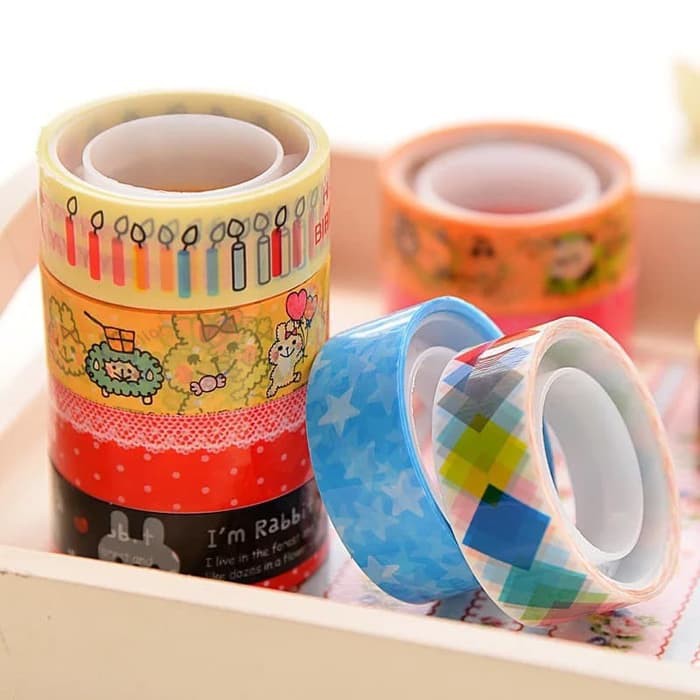 Jual Selotif Motif Mini Bergambar Uk 2 meter | Shopee Indonesia