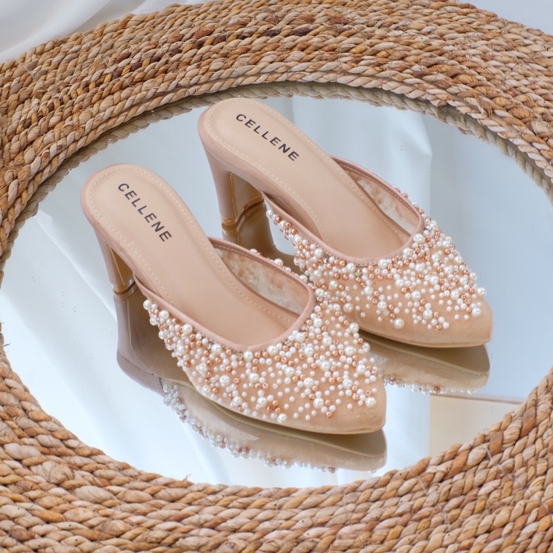 Jual [CELLENE] Jasmine Beads / wedding shoes sepatu pengantin wanita ...