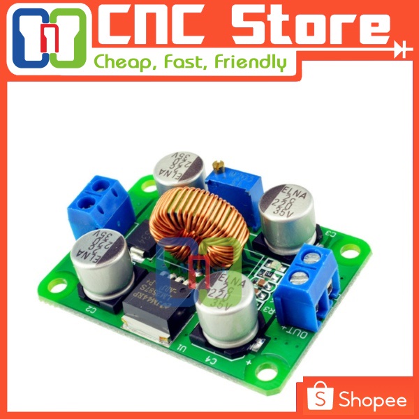 Jual [PSU-0015] LM2587 DC-DC Step Up 5A Boost Converter Stepup | Shopee ...