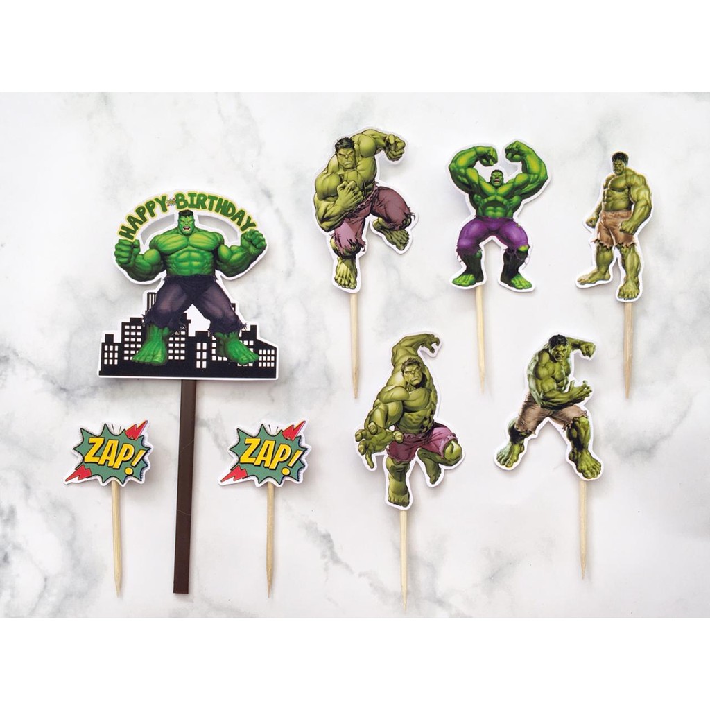 Jual Topper paket HBD Hulk | Shopee Indonesia