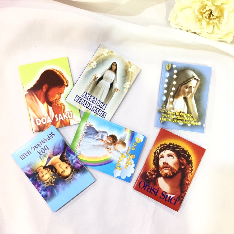 Jual Buku Doa kecil - Doa Saku/Doa Orasi/Aneka Doa Maria/Rosario ...