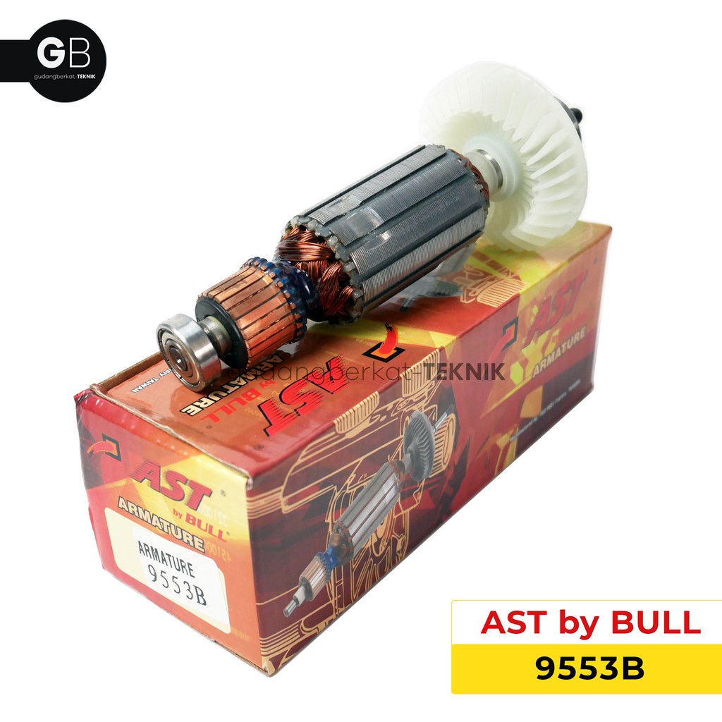 Jual Armature Gerinda MAKITA MT9553B / Angket MT 9553B 9553 - AST by ...