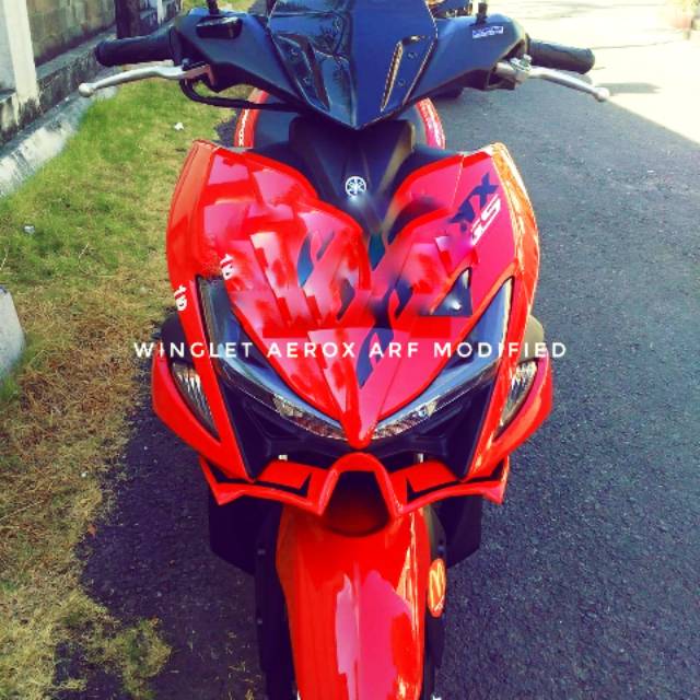Jual Winglet Aerox 155 old Winglet Yamaha Aerox 155 cc carbon nemo ...