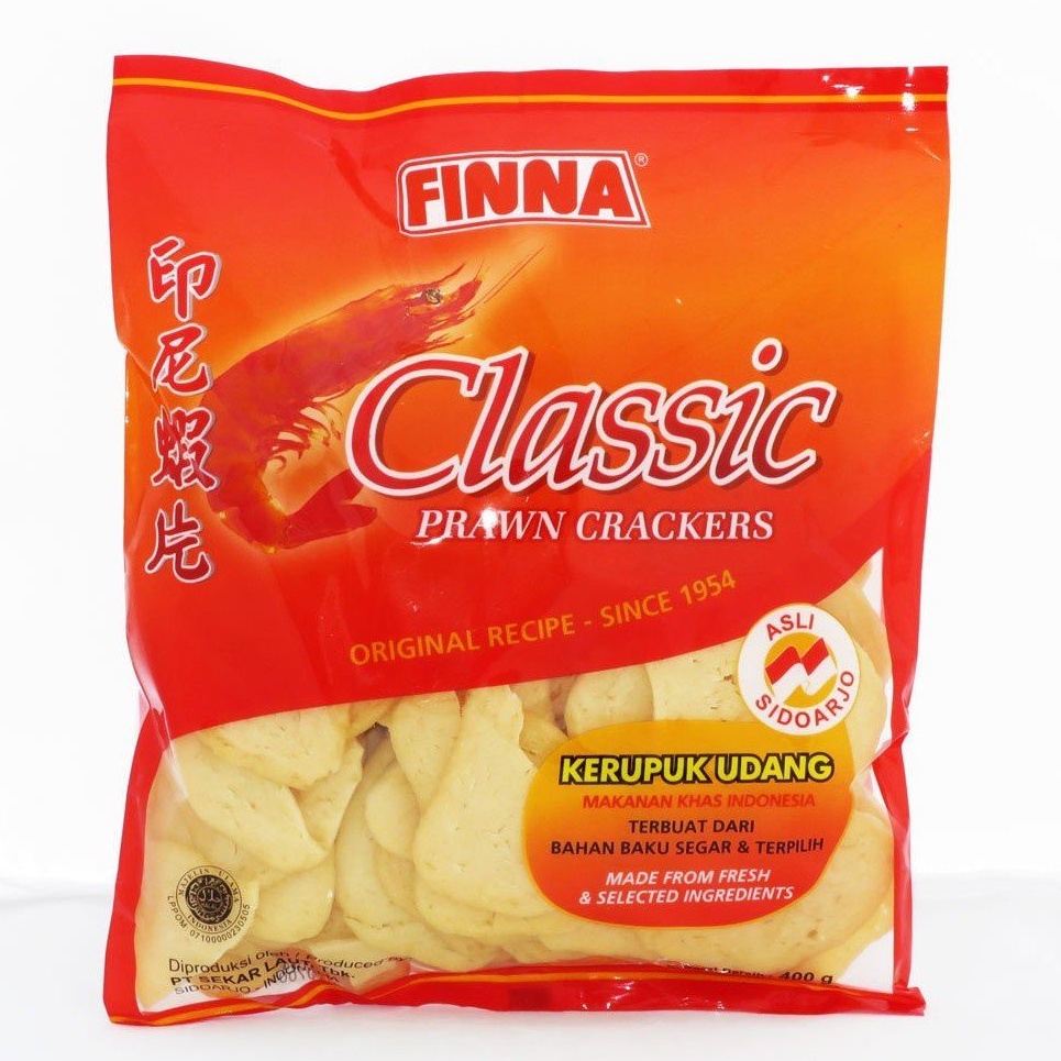 Jual Finna Kerupuk Udang Classic Prawn Oval / Stick Fina Krupuk Klasik ...