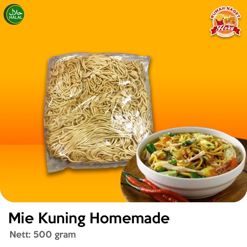 Jual Mie Kuning Homemade 500 gr | Shopee Indonesia
