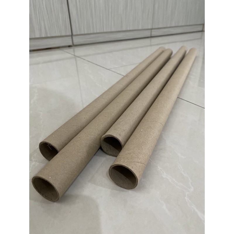 Jual Paper Core 66 cm / Tabung kertas / Tube Core / Selongsong Kardus untuk Packing Poster ...