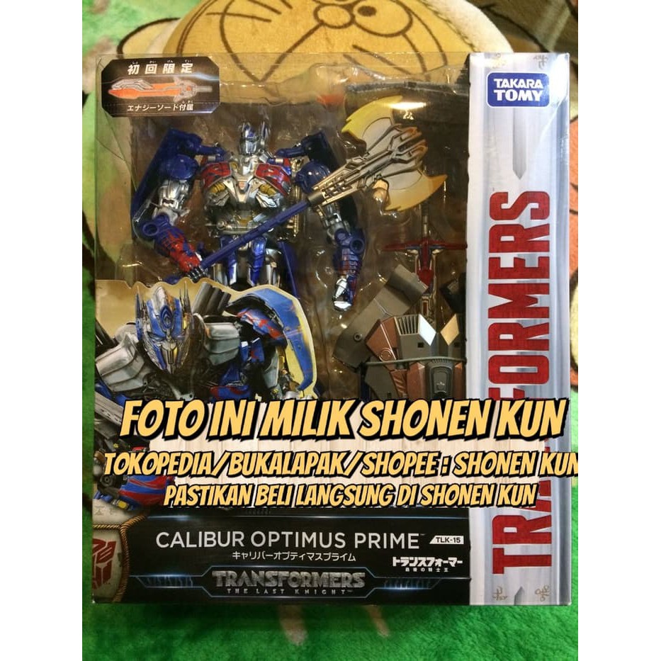 Jual TRANSFORMERS ASLI ORIGINAL OPTIMUS CALIBUR TLK-15 TLK 15 LEADER ...