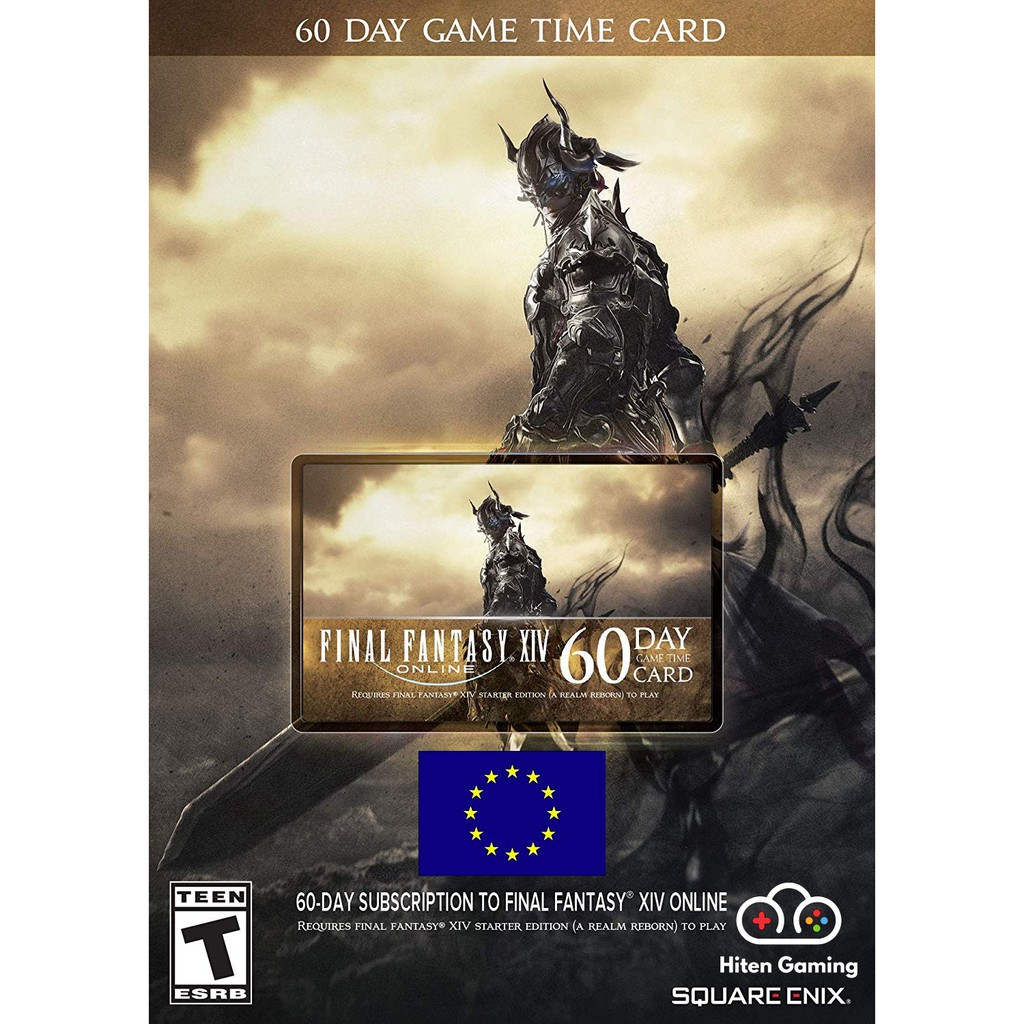 Jual Final Fantasy XIV Online 60 Days Game Time Card [NA/EU] | Shopee ...