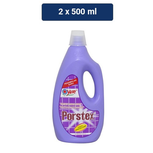 Jual Porstex Pembersih Keramik Ungu Botol 2 x 500 mL | Shopee Indonesia