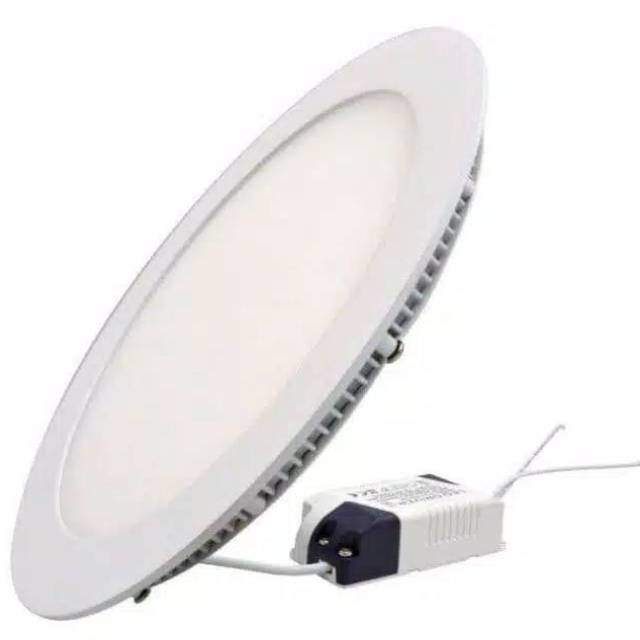 Jual Lampu downlight led panel Bulat IB 12watt 12w | Shopee Indonesia