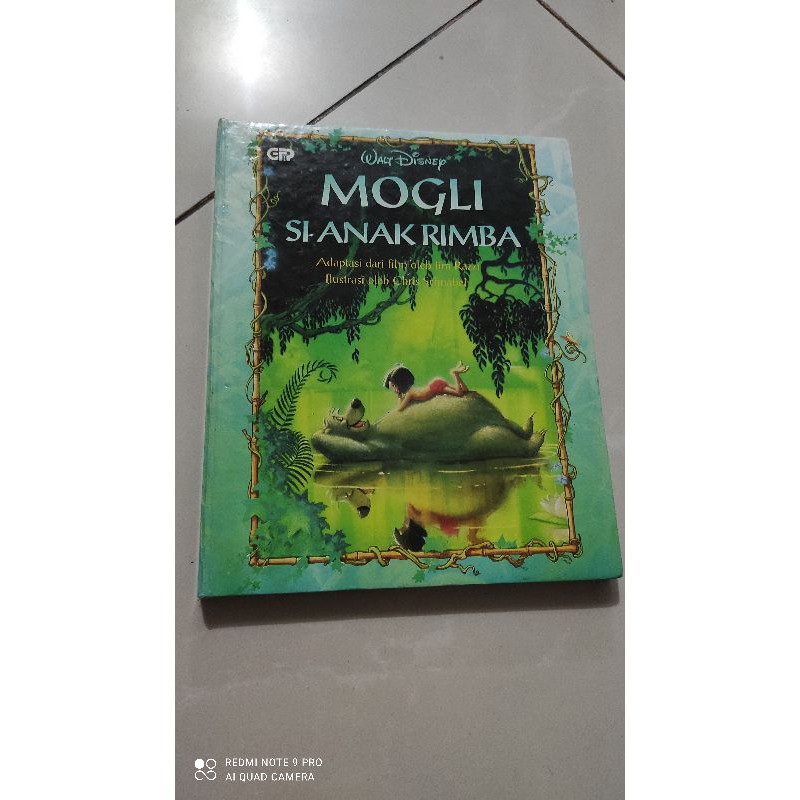 Jual Buku Lawas Walt Disney MOGLI SI ANAK RIMBa | Shopee Indonesia