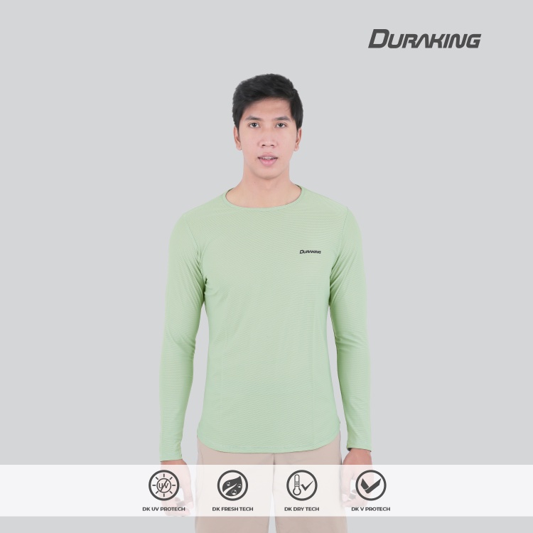 Jual Duraking Running Jersey Long Sleeve (Man) Basic Color Tee New ...