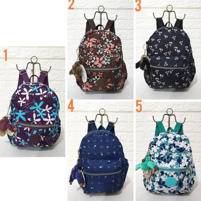 Jual TAS RANSEL KIPLING MOTIF KP7023 "Small" | Shopee Indonesia