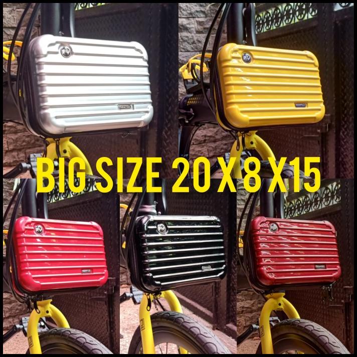 Jual Tas Front Block Sepeda Lipat Seli / Bromton / Dahon Big Size ...
