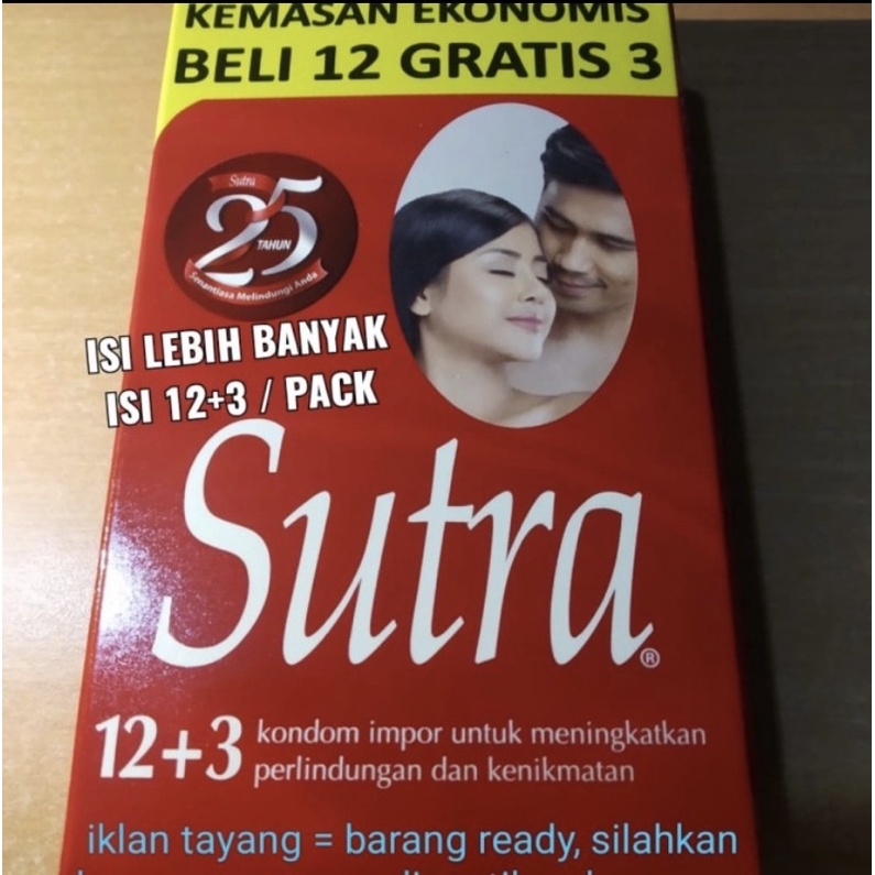 Jual kondom SUTRA Merah isi 12/box | Shopee Indonesia