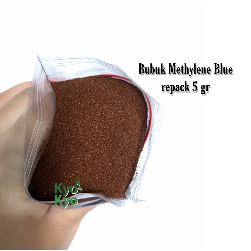 Jual BUBUK METHYLENE BLUE Metilen Obat Biang Biru Ikan Aquarium 5 gr ...