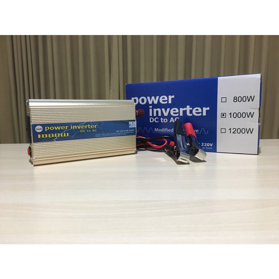Jual INVERTER DC 12V TO AC 220V 1000 WATT POWER INVERTER 1000W | Shopee ...